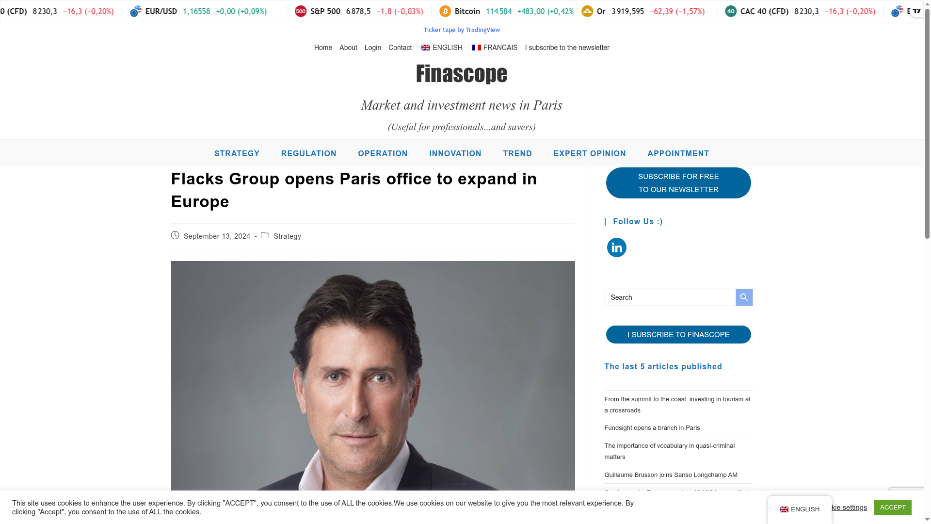 Michael Flacks - British Investor & Philanthropist